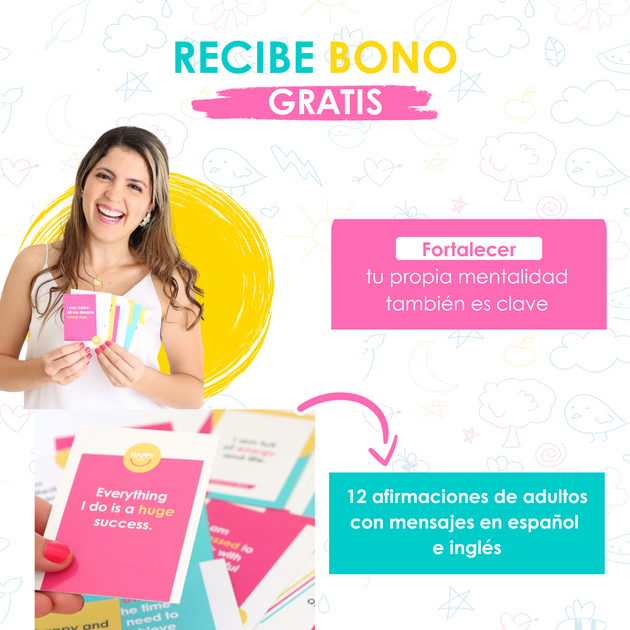 Afirmaciones positivas para niños en español – Happy Cami