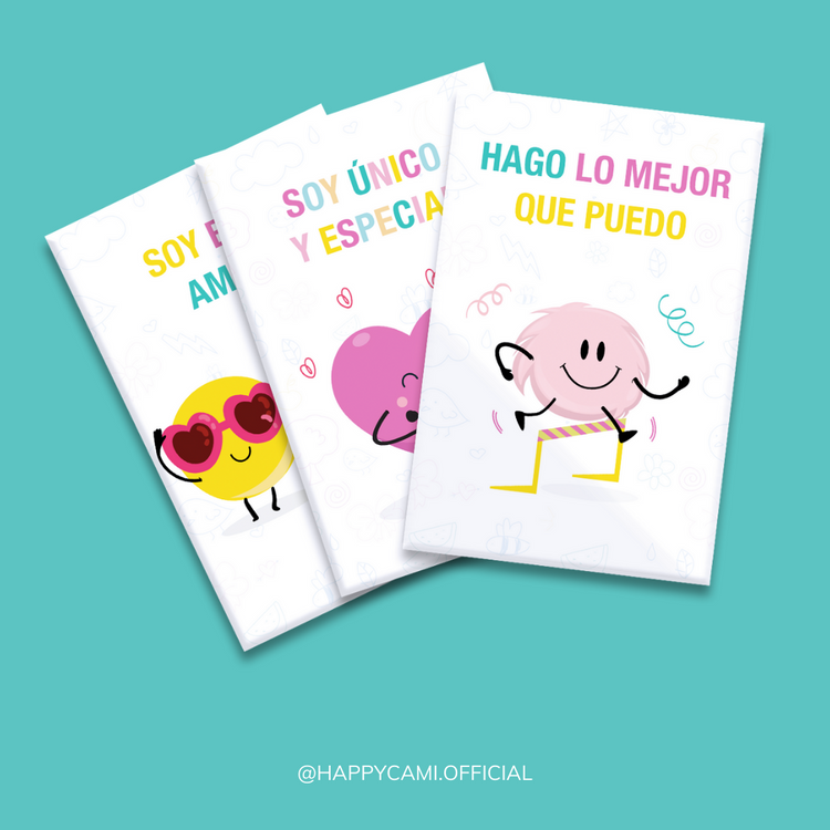 Afirmaciones positivas para niños en español – Happy Cami