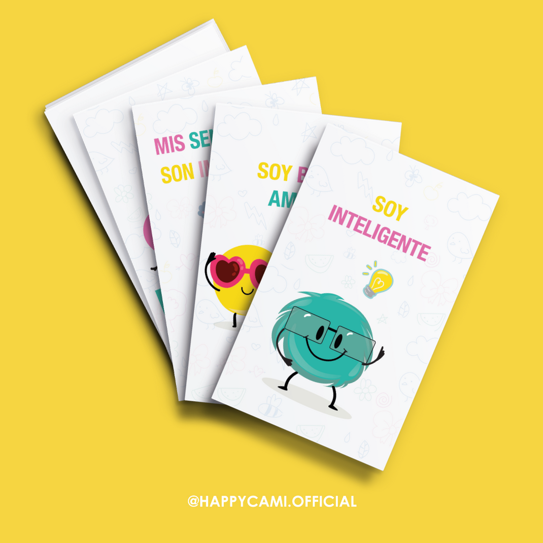 Afirmaciones positivas para niños en español – Happy Cami